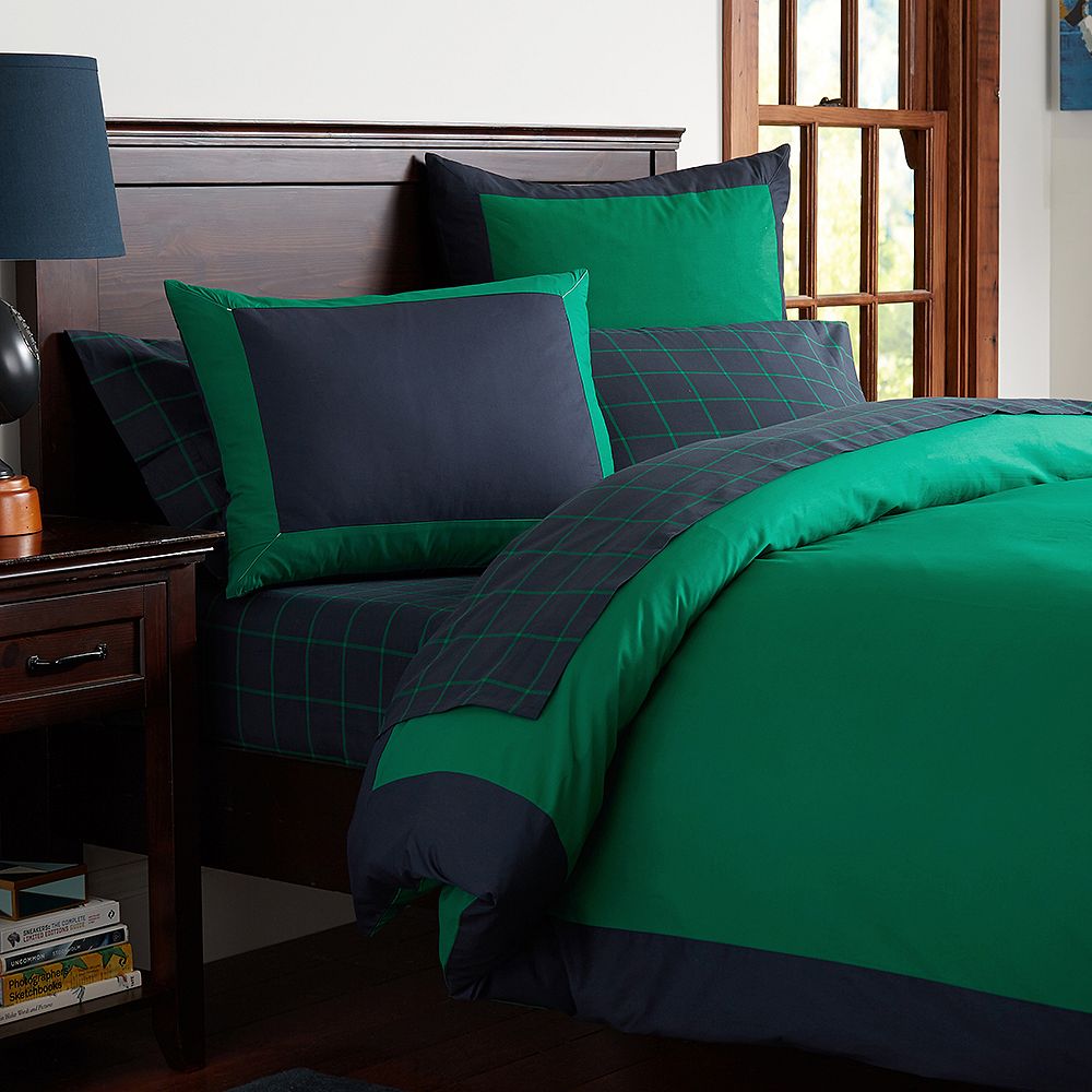 Colorblock Reversible Boys Duvet Cover + Sham | Sale | Pottery Barn Teen