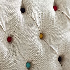 Tufted Sofette (57") | Teen Sofas | Pottery Barn Teen