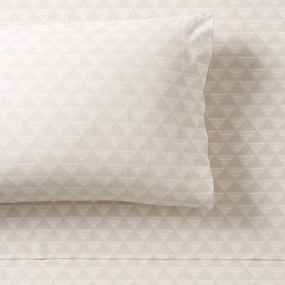 Desert Triangle Organic Girls Sheets | Pottery Barn Teen