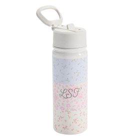 LoveShackFancy Prairie Ditsy Flip Straw Water Bottle | Pottery Barn Teen