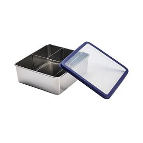 Navy Spencer Stainless Bento Box | Pottery Barn Teen