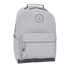 Gear-Up Heathered Gray Backpack, Large | Pottery Barn Teen