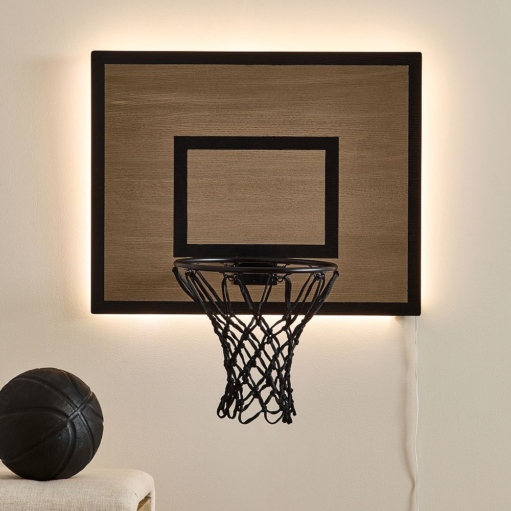 Backlit Basketball Hoop (30"x24") | Pottery Barn Teen
