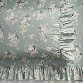 Harry Potter™ Hedwig™ Post Ruffle Organic Sheet Set | Pottery Barn Teen