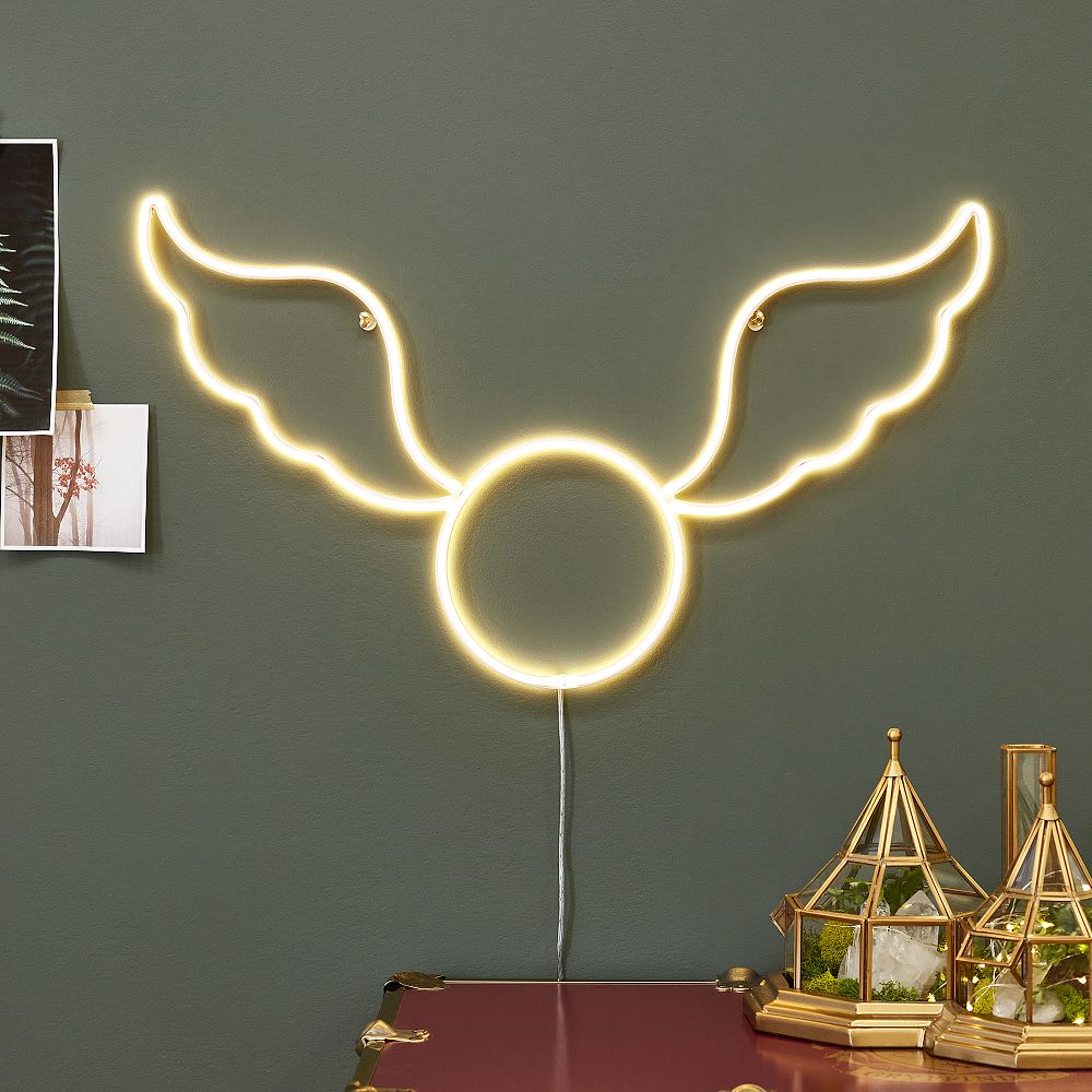 Harry Potter™ Golden Snitch™ LED Wall Light | Pottery Barn Teen