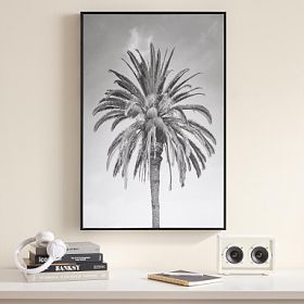 Palm Tree Framed Wall Art | Pottery Barn Teen