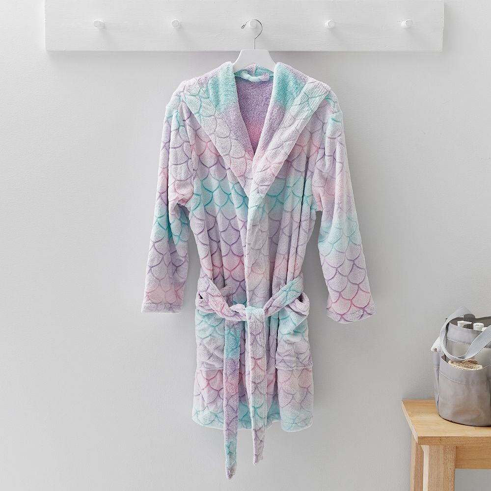 Mermaid Hooded Robe | Pottery Barn Teen