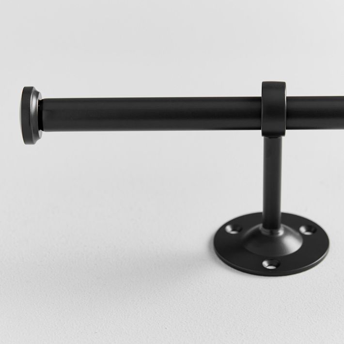 Classic Steel Rod – Brushed Nickel | Window Hardware | Pottery Barn Teen