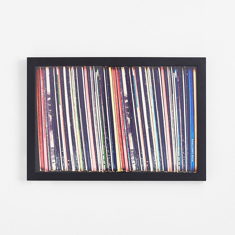 Records Framed Art | Wall Prints | Pottery Barn Teen