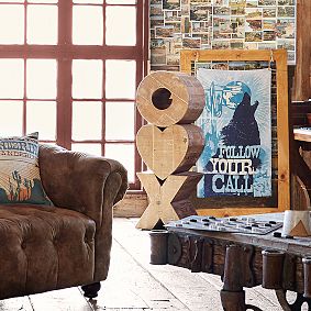 Letter Side Table | Lounge Table | Pottery Barn Teen