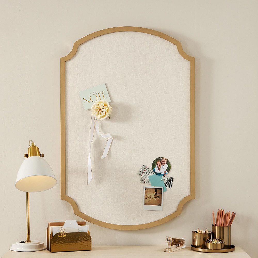 Mckinley Pinboard 24"x36" Gold Frame | Pottery Barn Teen