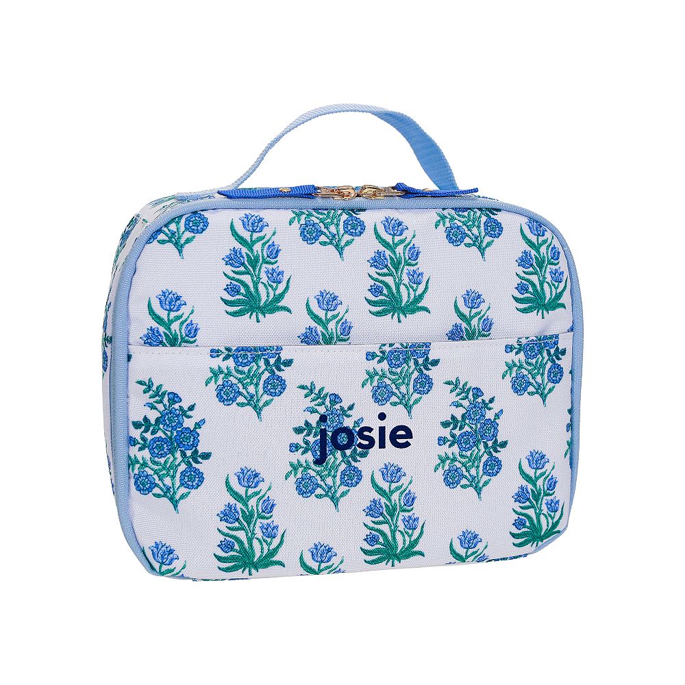 Colby Roller Rabbit Blue Floral Lunch Box | Pottery Barn Teen