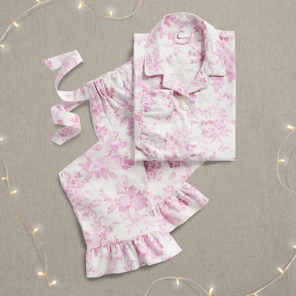 LoveShackFancy Flannel Pajama Set | Pottery Barn Teen