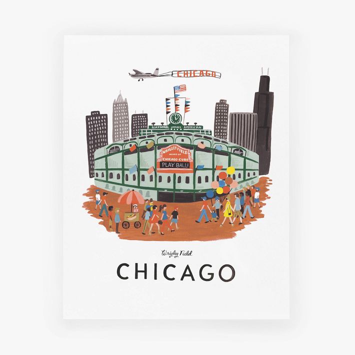 Rifle Paper Co. World is Your Oyster Print | Pottery Barn Teen