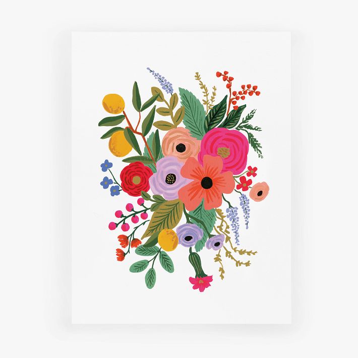 Rifle Paper Co. Rome Map Print Art | Pottery Barn Teen