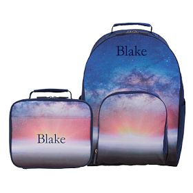 Gear-Up Twilight Aurora Large Backpack and Lunch Box Bundle, Set of 2 ...