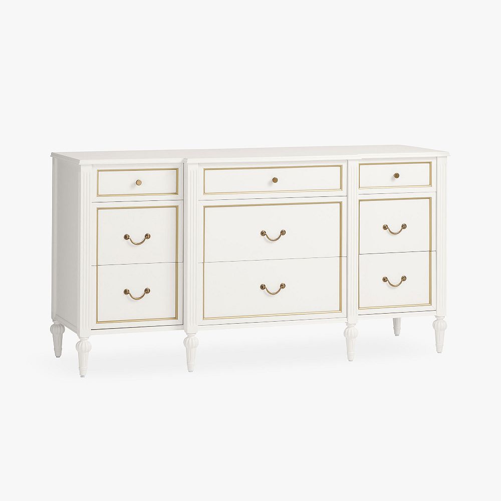 Open Box: Loveshackfancy Parisian 9-Drawer Dresser (63.5"W x 34"H ...