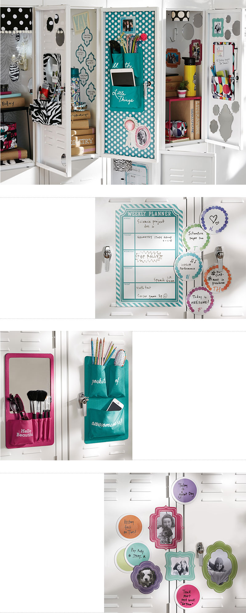 How To Deck Out Your Locker | Pottery Barn Teen