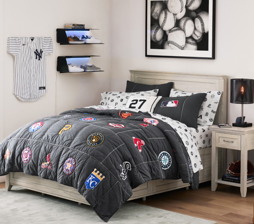 Pottery barn hockey sheets store