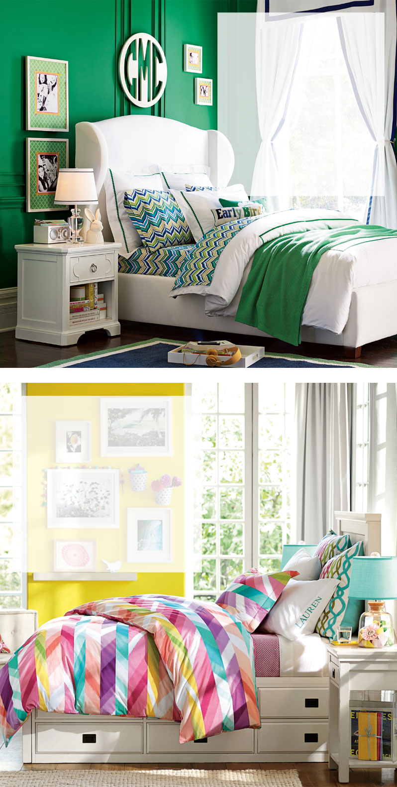 How to Mix Color and Pattern | Pottery Barn Teen