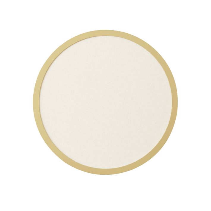 No Nails Metal Framed Round Pinboard | Pottery Barn Teen