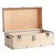 Natural Birch With Silver Trim Dorm Trunk | Pottery Barn Teen