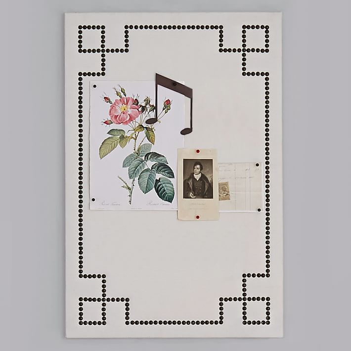 Nailhead Pinboard | Wall Organizers | Pottery Barn Teen