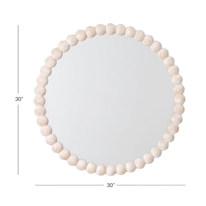 Naturalist Ball Decorative Mirror | Pottery Barn Teen