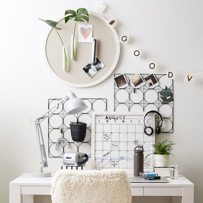 No Nails Round Pinboard | Pottery Barn Teen