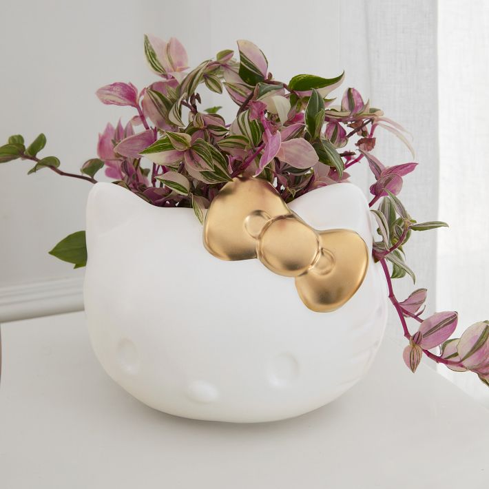 Hello Kitty® Planter | Pottery Barn Teen