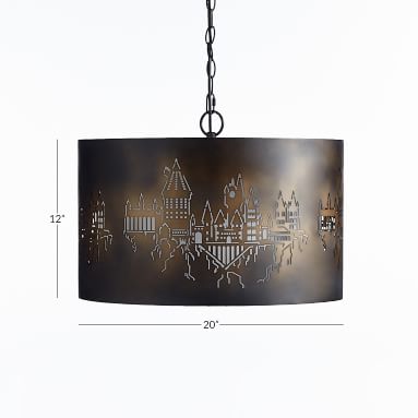 HARRY POTTER™ HOGWARTS™ Bedroom Pendant Light | Pottery Barn Teen