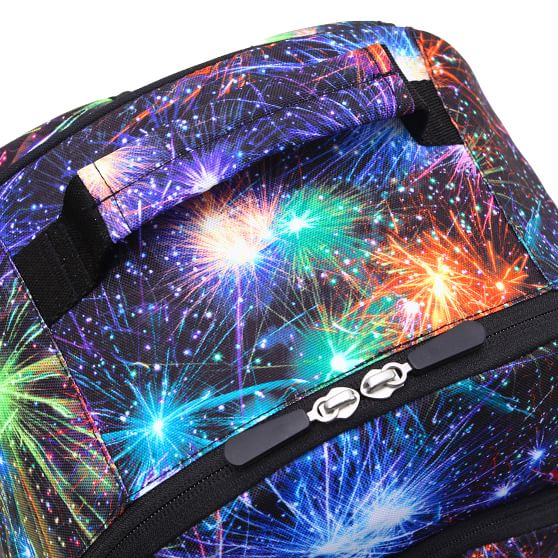 Gear-Up Fireworks Black Recycled Backpack | Pottery Barn Teen