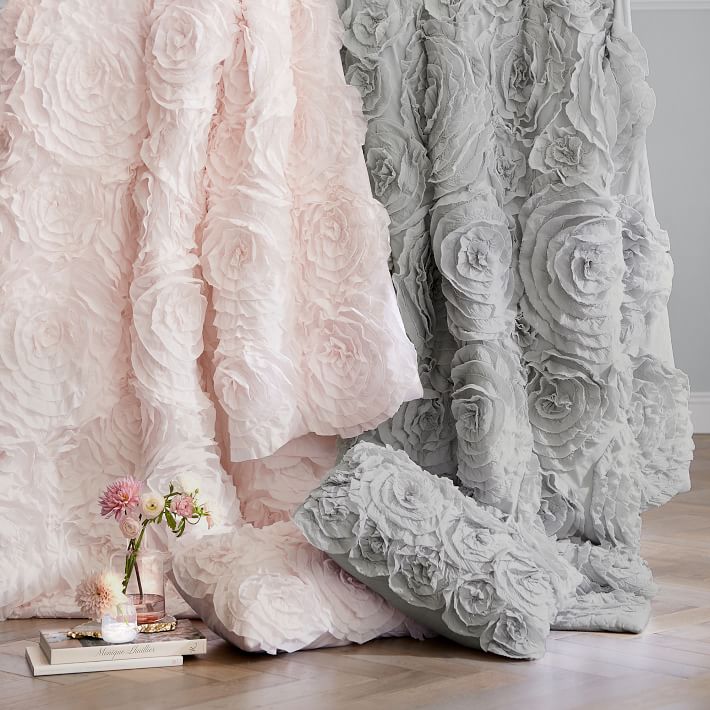 Monique Lhuillier Rosette Quilt | Pottery Barn Teen