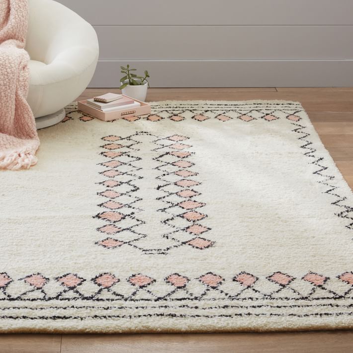 Nell Recycled Wool Shag Rug | Pottery Barn Teen