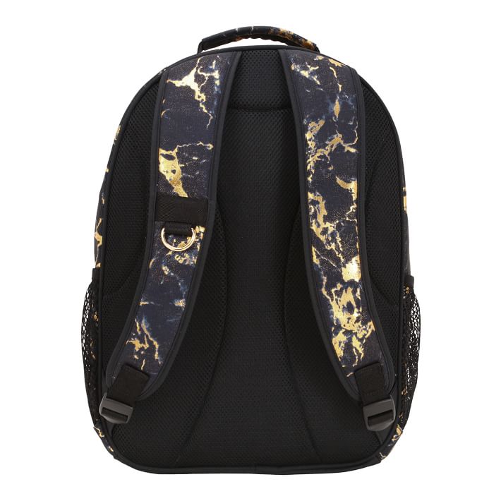 Gear-Up Quarry Black Gold Backpacks | Pottery Barn Teen