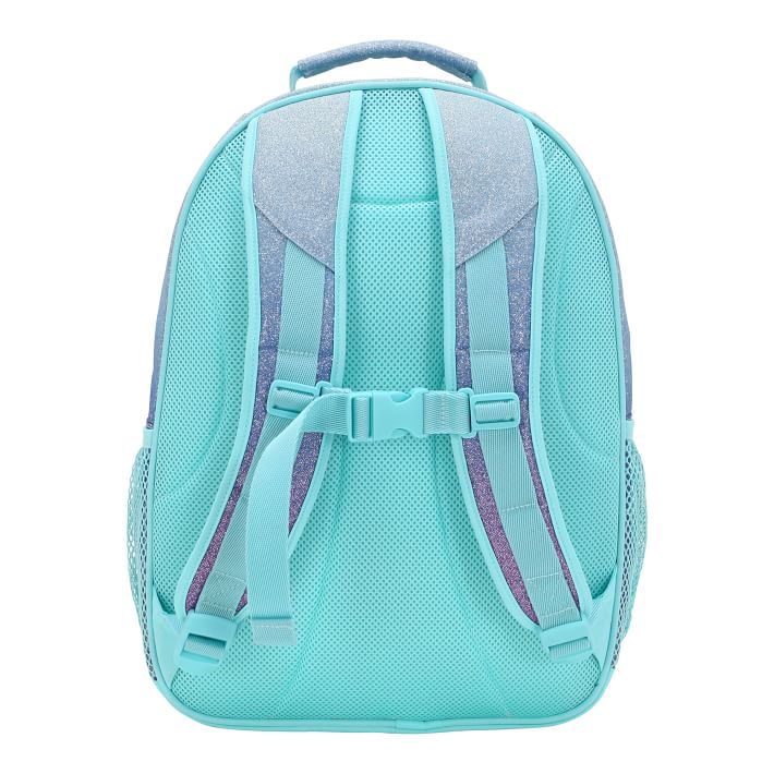 Gear-Up Purple/Pool Ombre Glitter Backpacks | Pottery Barn Teen