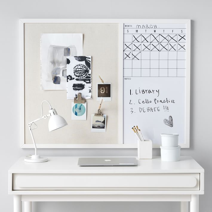 Modern Study Wall Board | Pottery Barn Teen