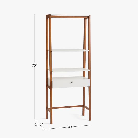 west elm x pbt Modern 30" Standing Wall Desk | Pottery Barn Teen