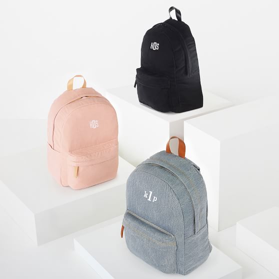 Black Everyday Denim Backpack | Pottery Barn Teen