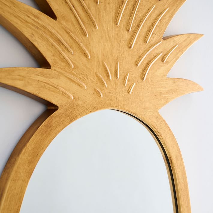 Lilly Pulitzer Pineapple Decorative Mirror | Pottery Barn Teen