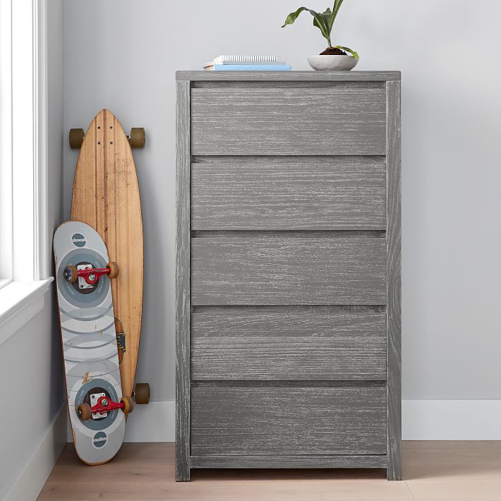 Costa Platform Lounge Corner Bed & 5-Drawer Dresser Set | Pottery Barn Teen