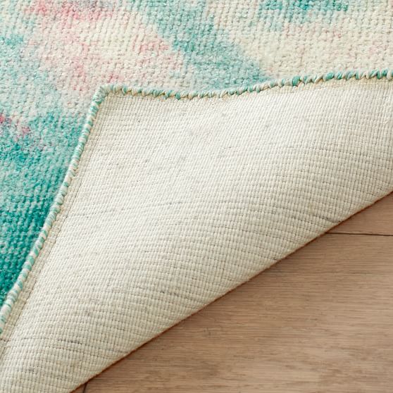 Tie-Dye Swirl Performance Rug | Pottery Barn Teen