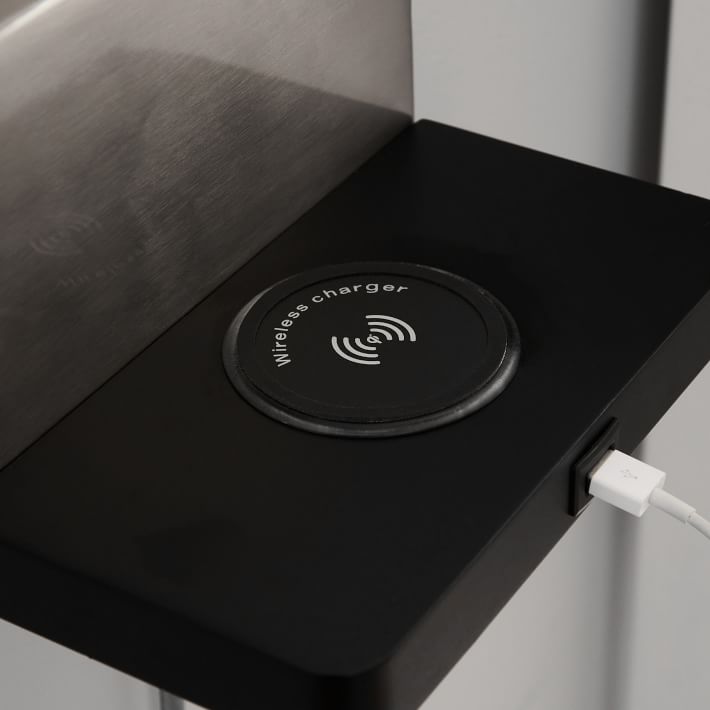 Sconce With Wireless Charging Ledge And USB | Pottery Barn Teen
