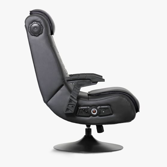 X Rocker Pro Series+ 2.1 Audio Pedestal Black Gaming Chair | Pottery ...