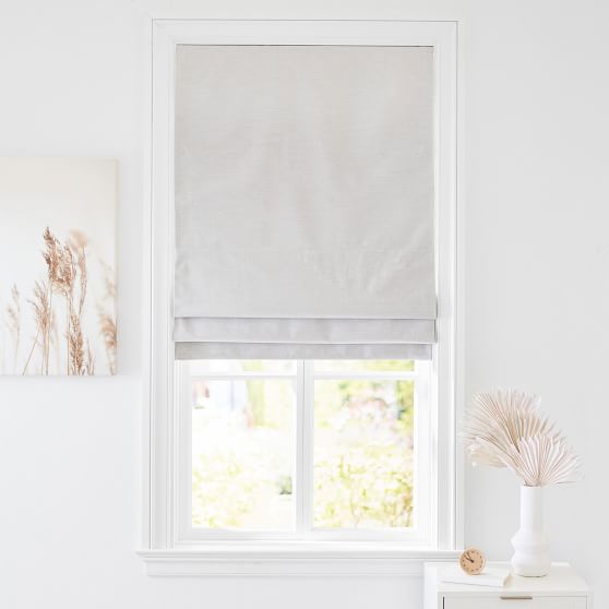 Open Box: Cotton-Linen Roman Shade | Pottery Barn Teen