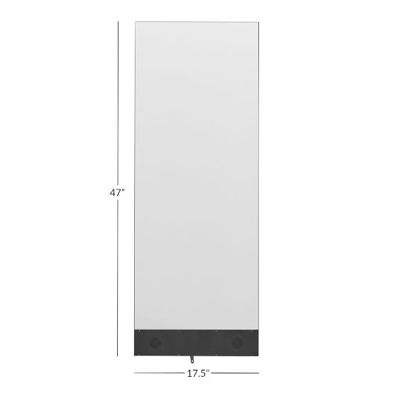 Full-Length Speaker Mirror | Pottery Barn Teen