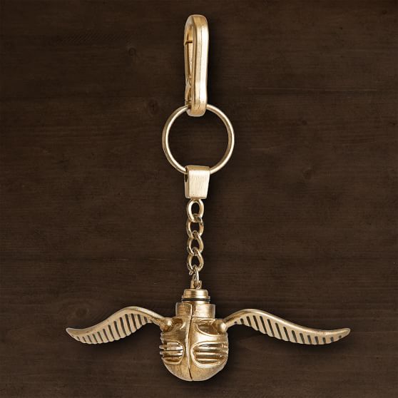 Harry Potter™ Golden Snitch™ Keychain | Pottery Barn Teen