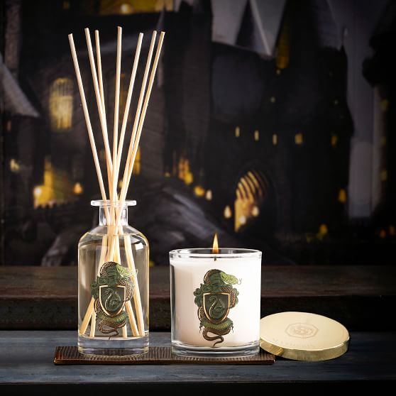 Harry Potter™ Slytherin™ Scented Candle & Diffuser Set | Pottery Barn Teen