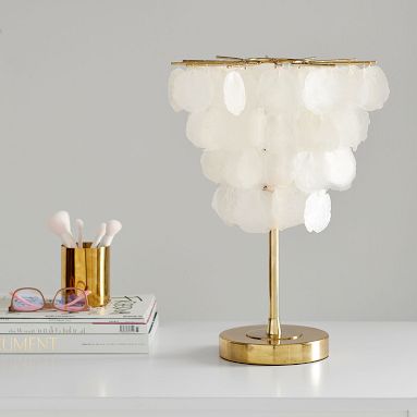 Capiz Table Lamp | Teen Lamp | Pottery Barn Teen