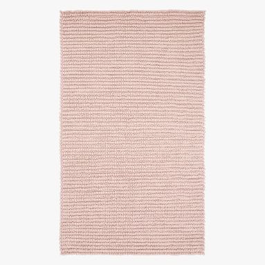 Textured Wool Rug, Navy | Teen Rug | Pottery Barn Teen